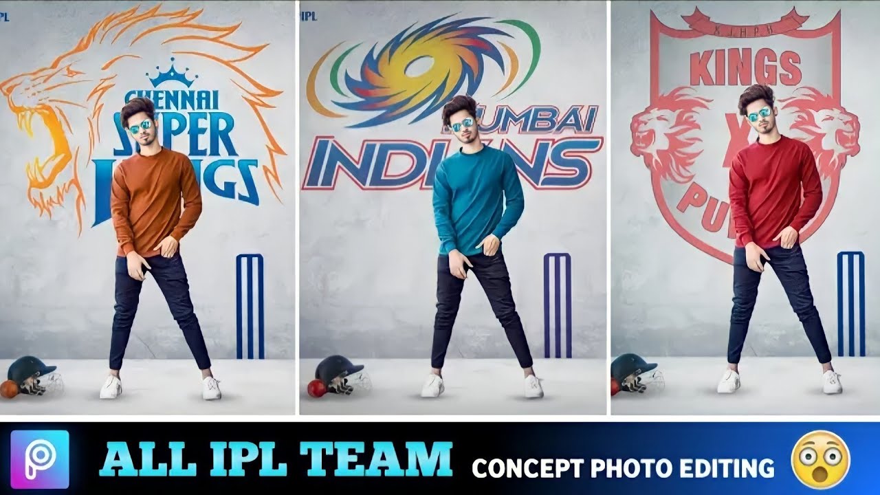 IPL tutorial PicsArt photo editing | IPL photo editing 2022 | new track ...