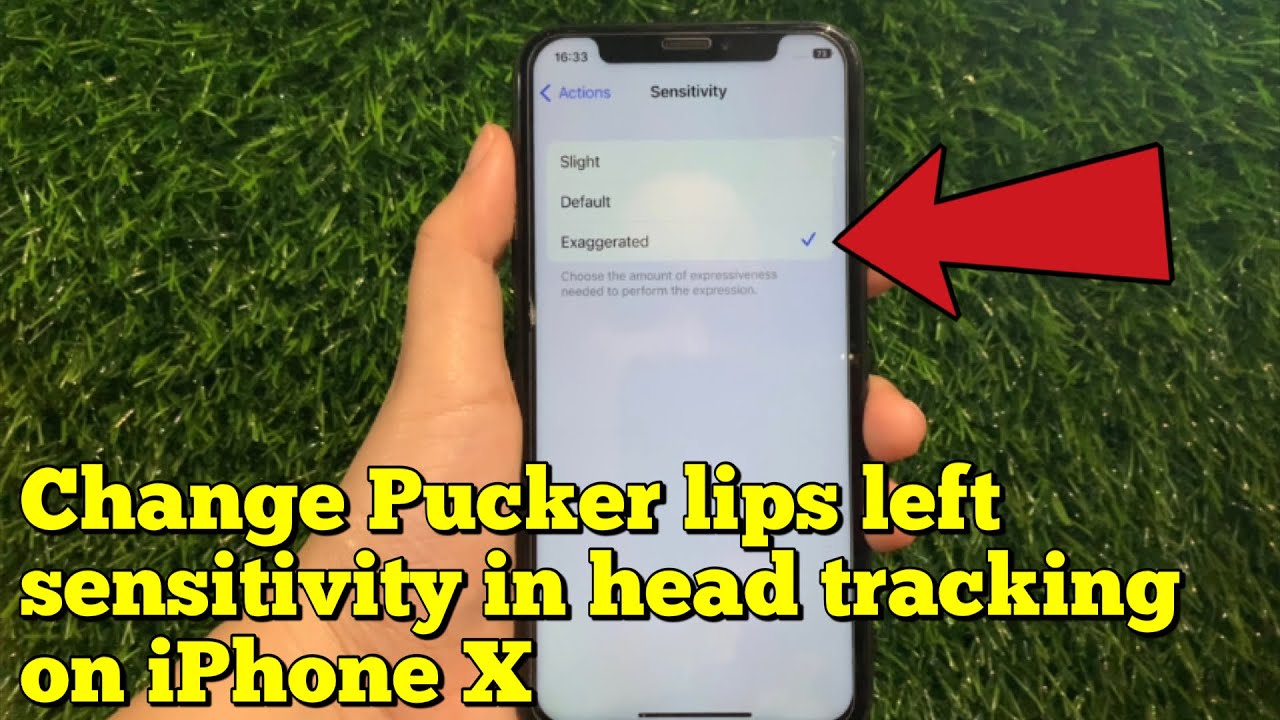 How to change pucker lips left sensitivity in head tracking on iPhone X ...