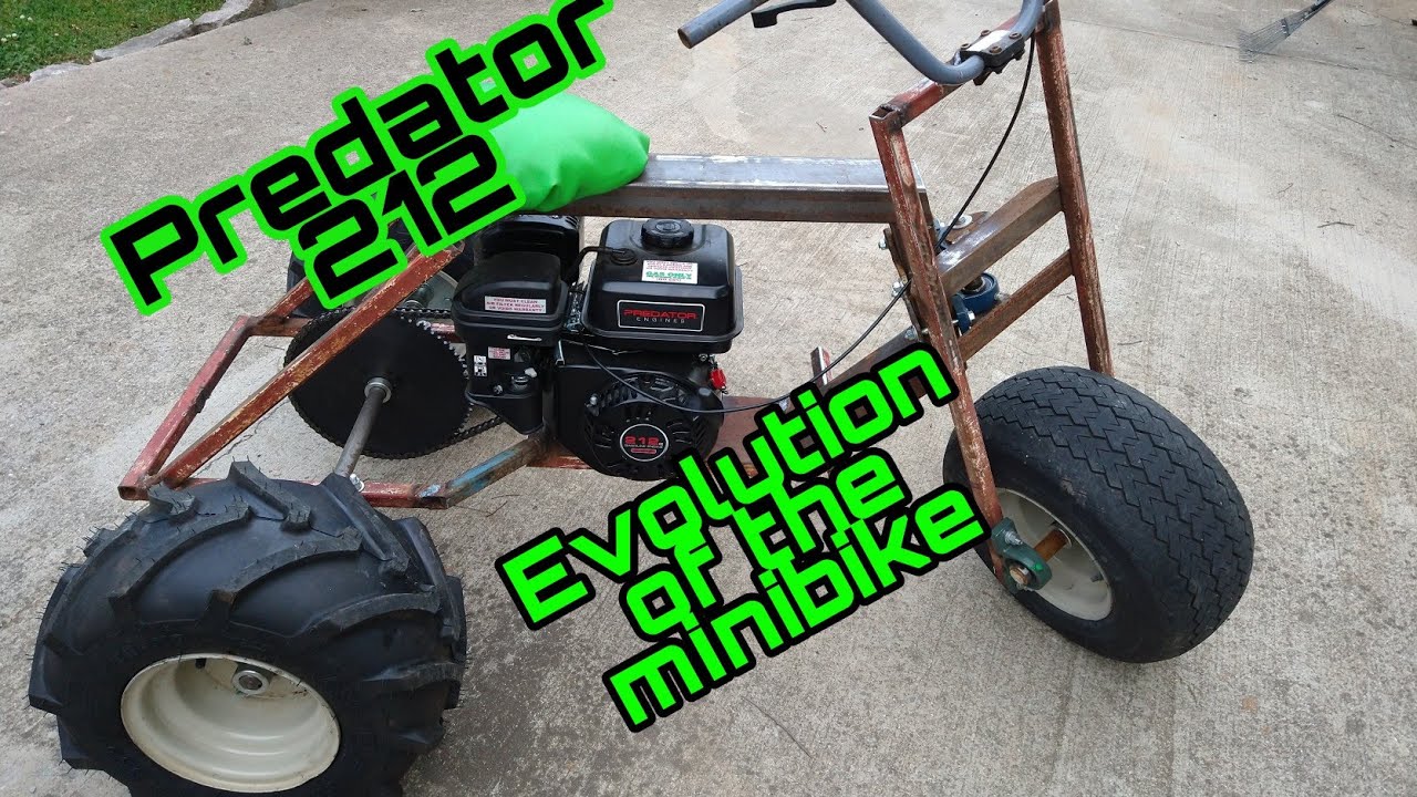 Predator 212 minibike, trike, quad, the constant evolution of the ...