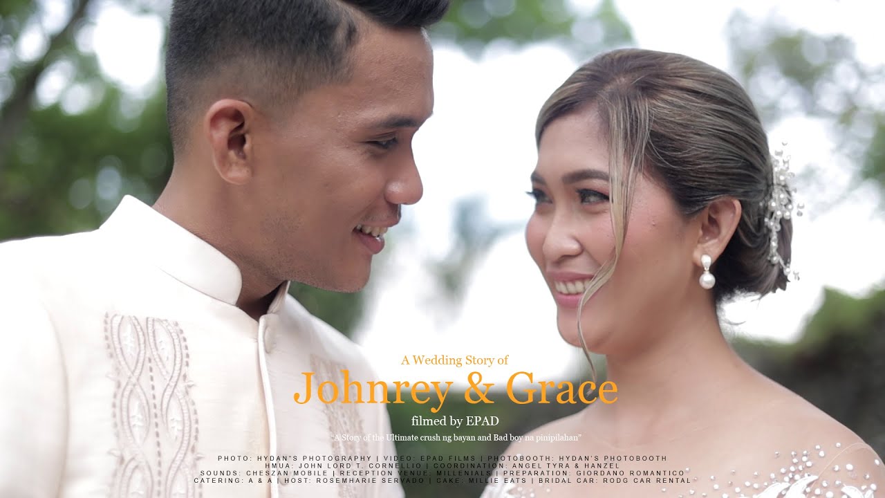 Johnrey & Grace Wedding - YouTube