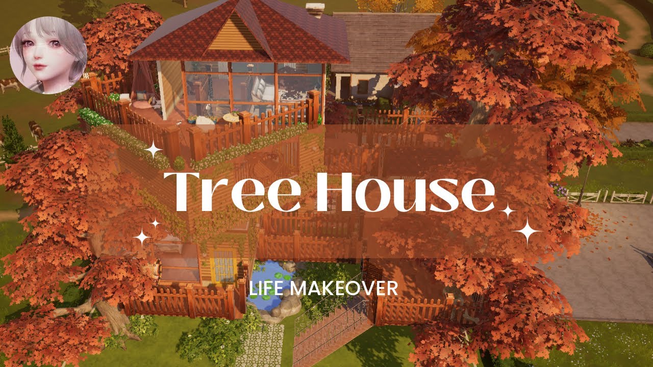 LIFE MAKEOVER | TREE HOUSE | HOUSE TOUR | Forest Castle - YouTube