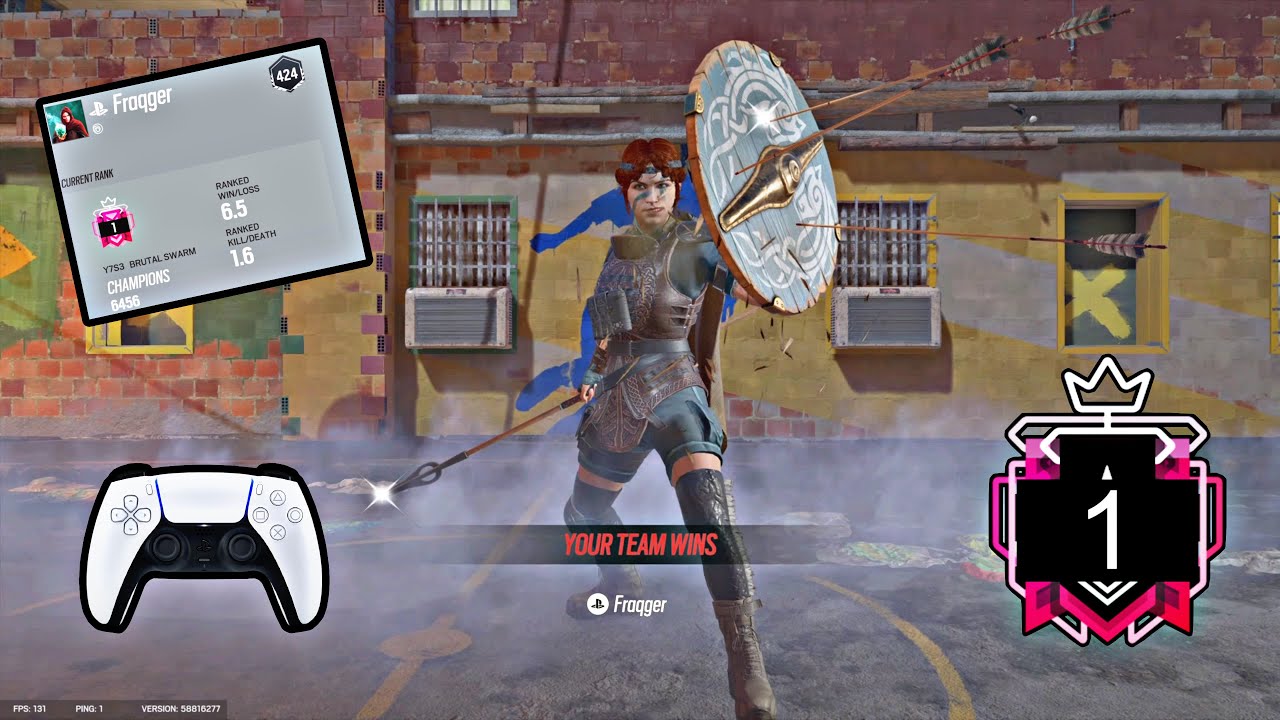 THE *BEST* #1 CONTROLLER CHAMPION Settings on THE NEW SEASON OF Rainbow ...