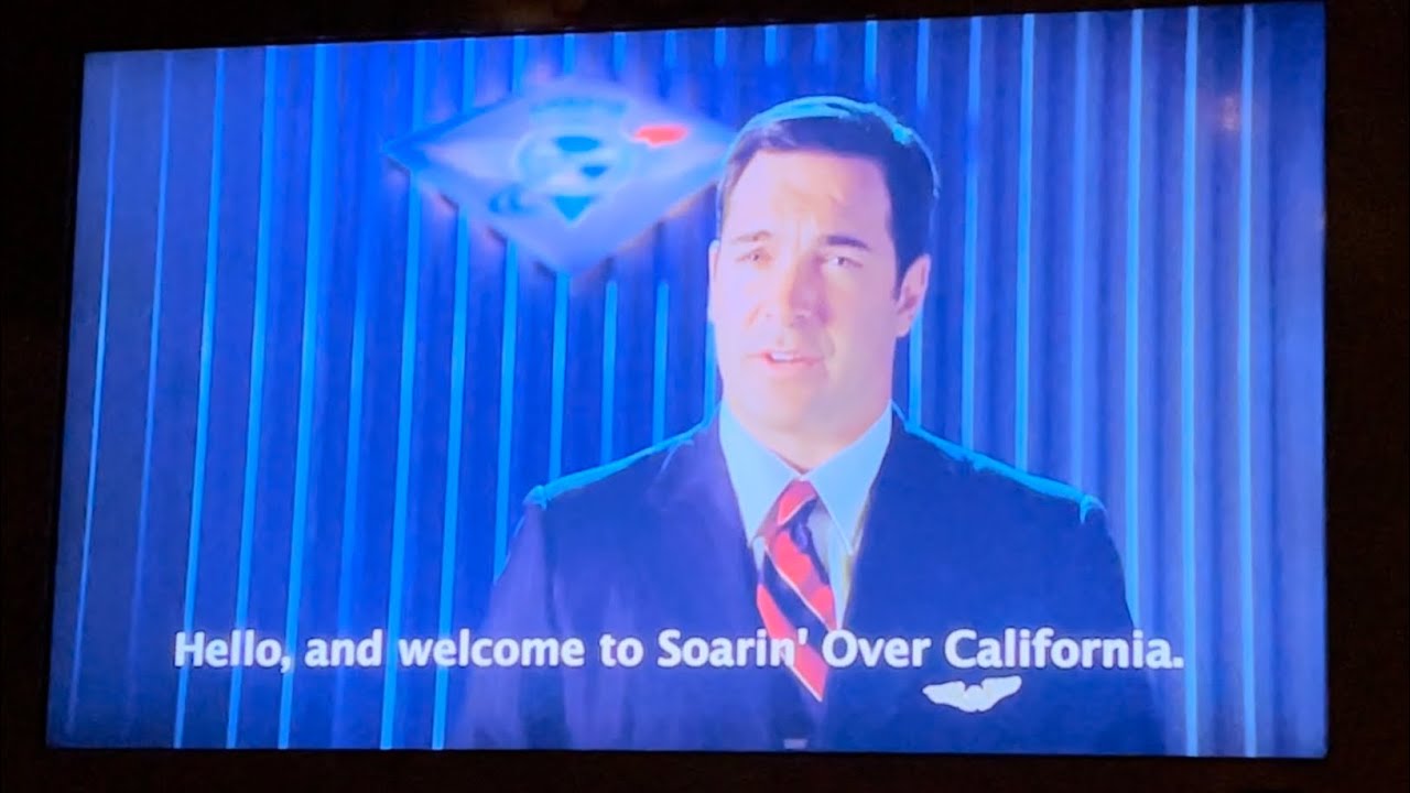 (2023) Soarin’ Over California pre-show video with Patrick - At Disney ...