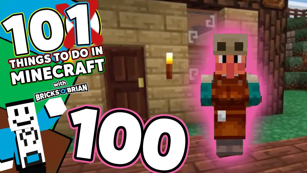 Make a Villager Home! - 101 Things to do in Minecraft with Bricks 'O ...