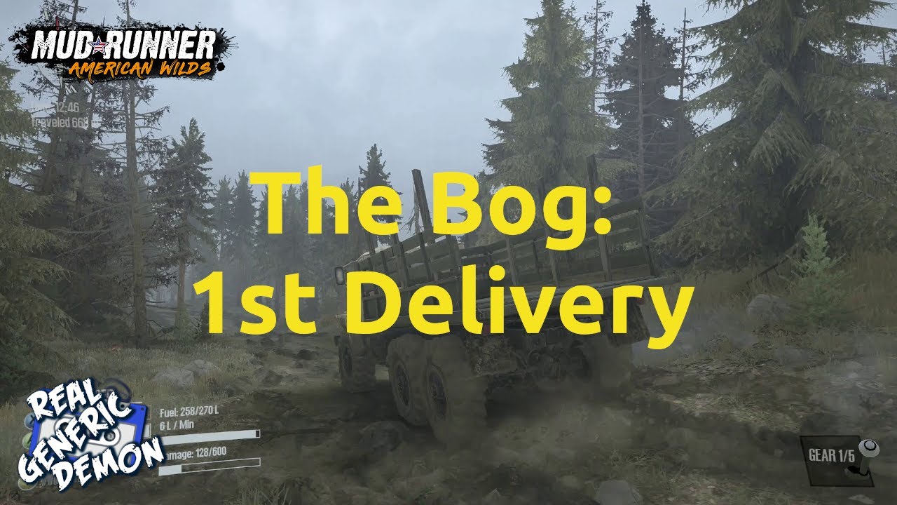 Mudrunner - Ep2: The Bog: 1st Delivery - YouTube