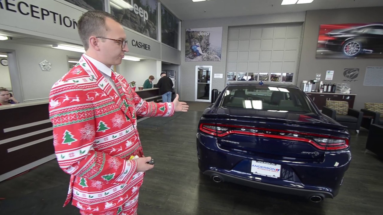 Santa Needs a New Sleigh - 2017 Dodge Charger Hellcat. - YouTube