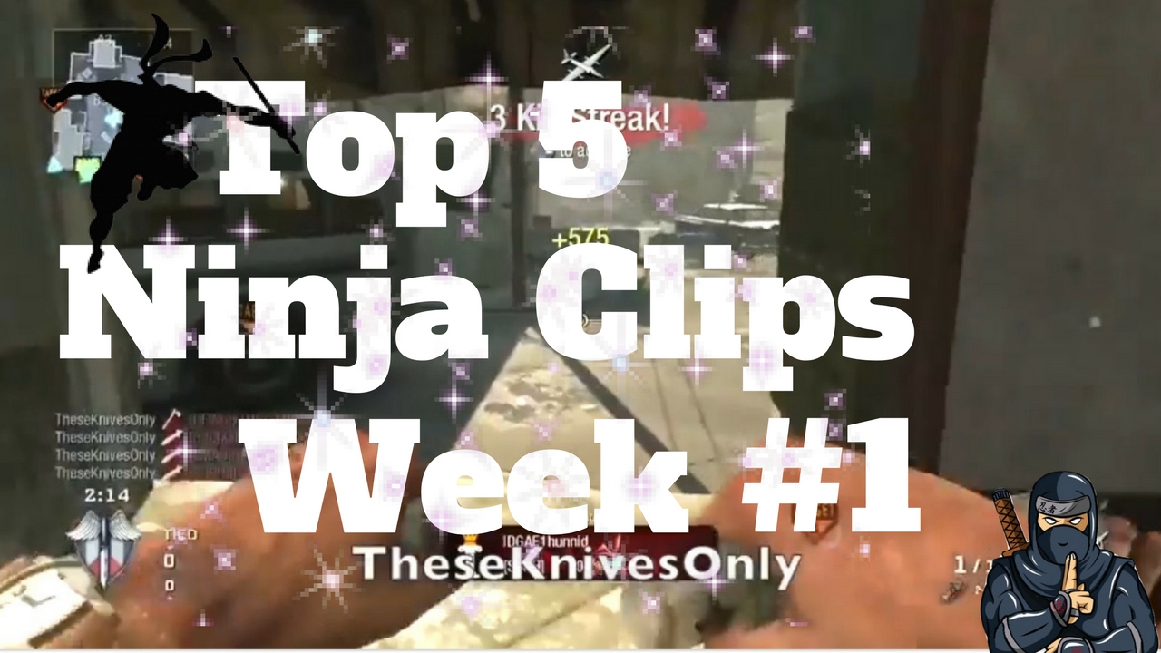 Top 5 Best Ninja Clips *Week #1* on Call of Duty! - YouTube