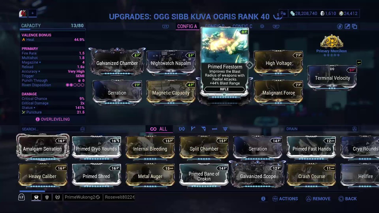 Warframe Ps5 Edition: Killing The Concert Liches for all of Theirs ...