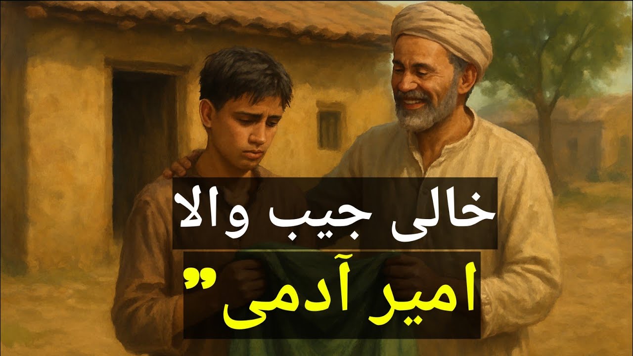 A rich man with empty pockets | Touching Motivational Story in Urdu ...