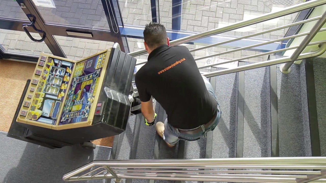 Move a Vending Machine with a Stanley Stairclimber - YouTube