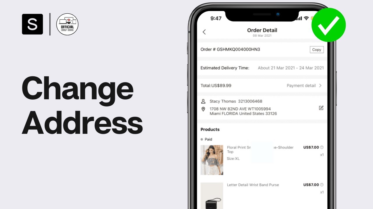How To Change Address On Shein (2024) - YouTube