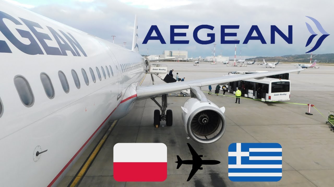 IS AEGEAN BETTER OR WORSE THAN BEFORE? Aegean Airlines Airbus A321 Take ...