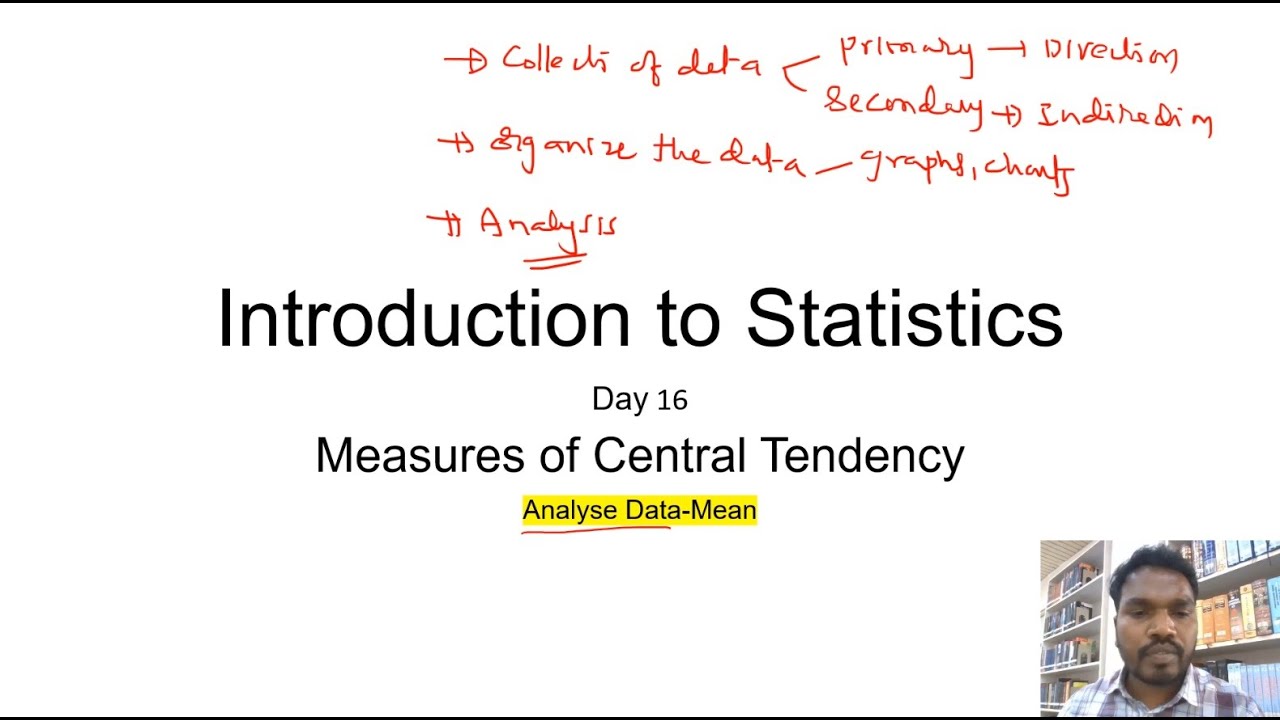 Day16 | Introduction to Statistics | Business Statistics | Measures of ...