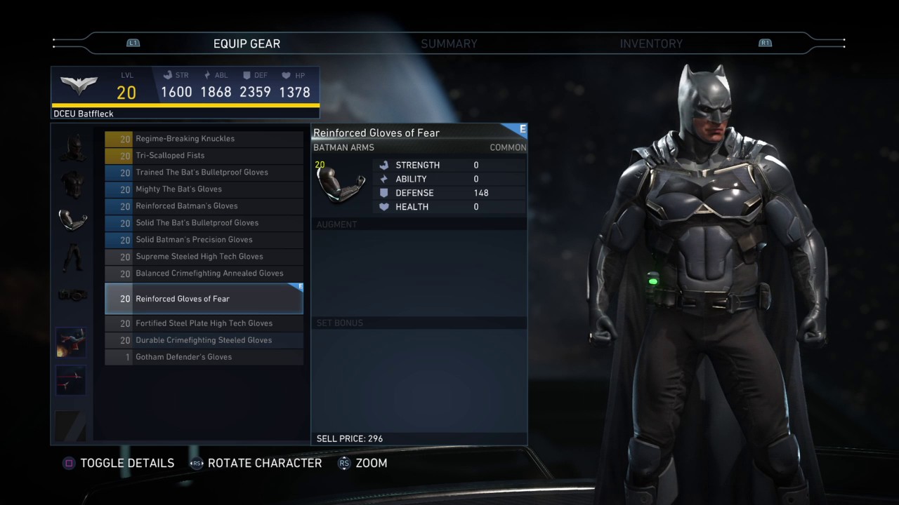 Injustice 2: How To Create Batfleck (The DCEU Batman) - YouTube