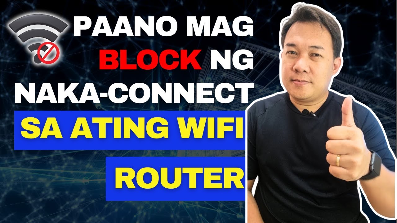 PAANO MAG BLOCK NG NAKA-CONNECT SA WIFI | CONVERGE | ROUTER - YouTube