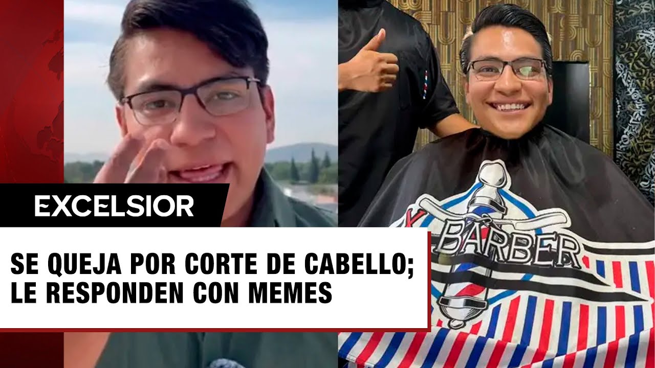 ‘El arqui’, de Juve 3D Studio, se queja por corte de cabello; barbero ...