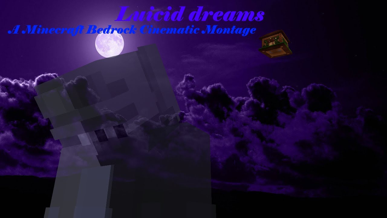 Lucid dreams | A Minecraft Bedrock Cinematic Montage - YouTube