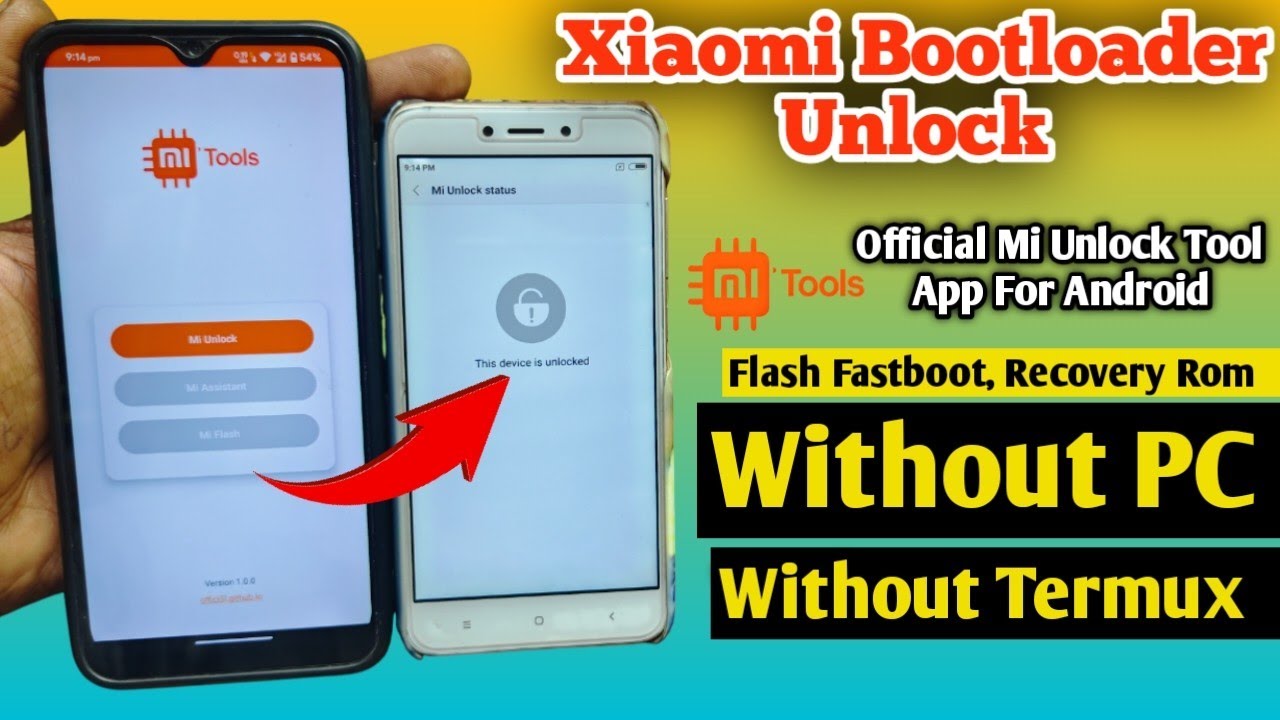 Xiaomi Bootloader Unlock 1 click No PC No Termux | Bootloader Unlock in ...