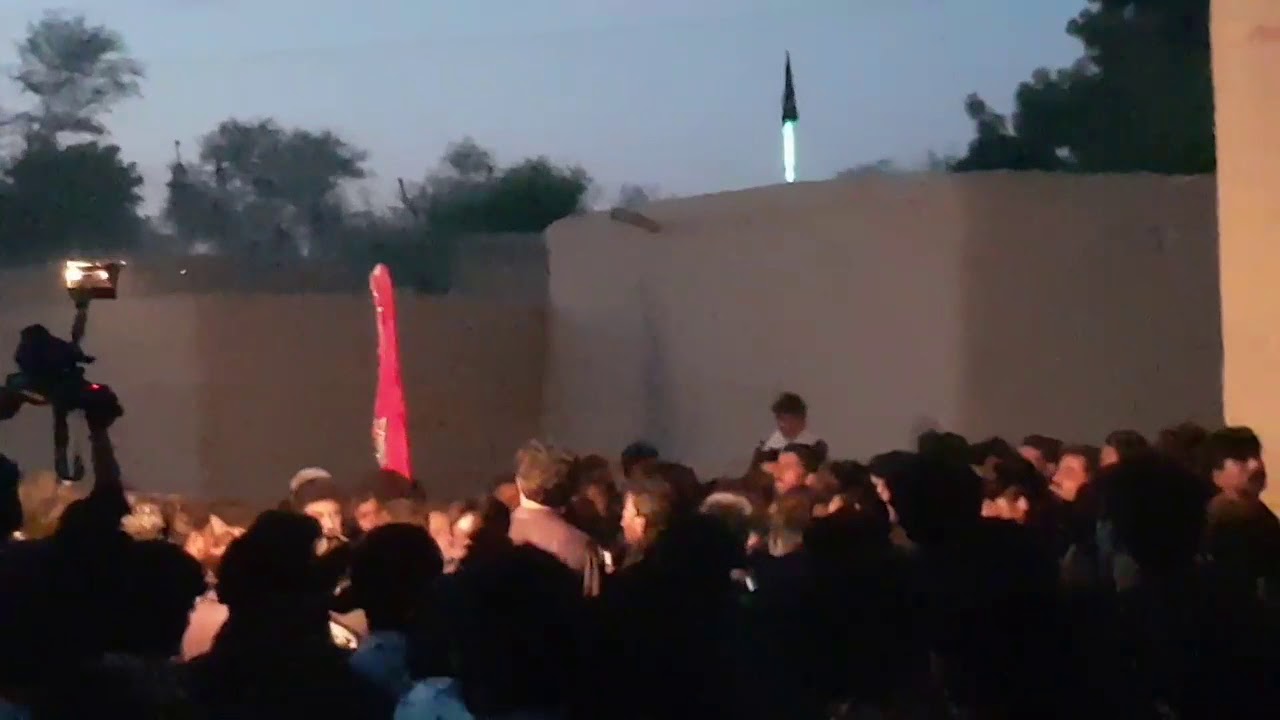 Azadari at village nawab jo pat taluka mehar dadu noha syed shair shah ...