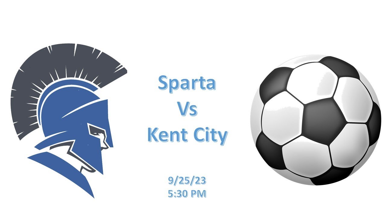 Sparta vs Kent City Soccer 9-25-23 - YouTube