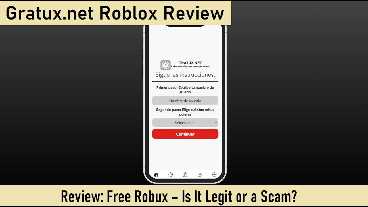 Gratux.net Roblox: Review Free Robux – Is It Legit or a Scam? - YouTube