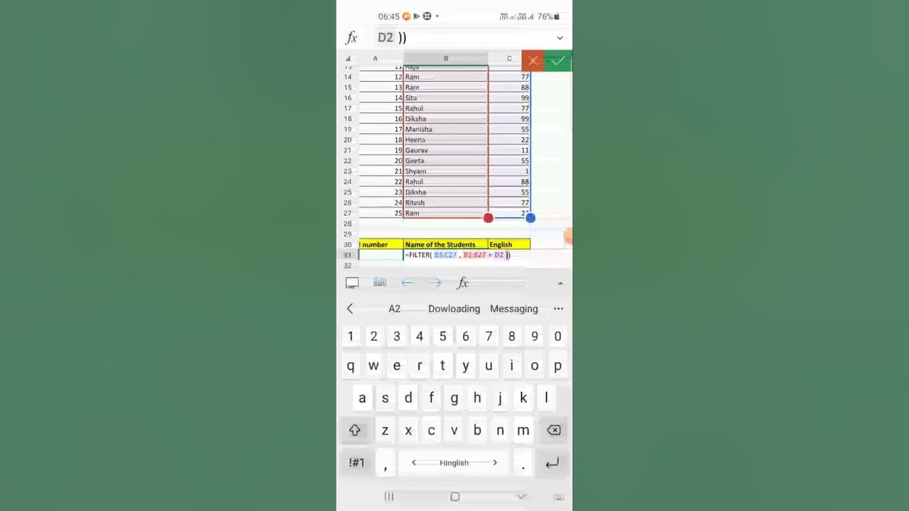 Amazing use of filter function in Microsoft Excel 365@COMPUTEREXCELSOLUTION - YouTube