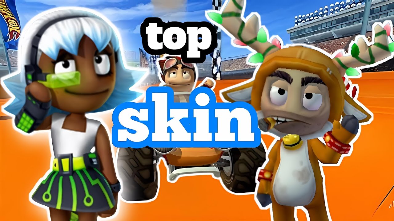 top skin mas ermosas en beach buggy racing 2 🔥 - YouTube