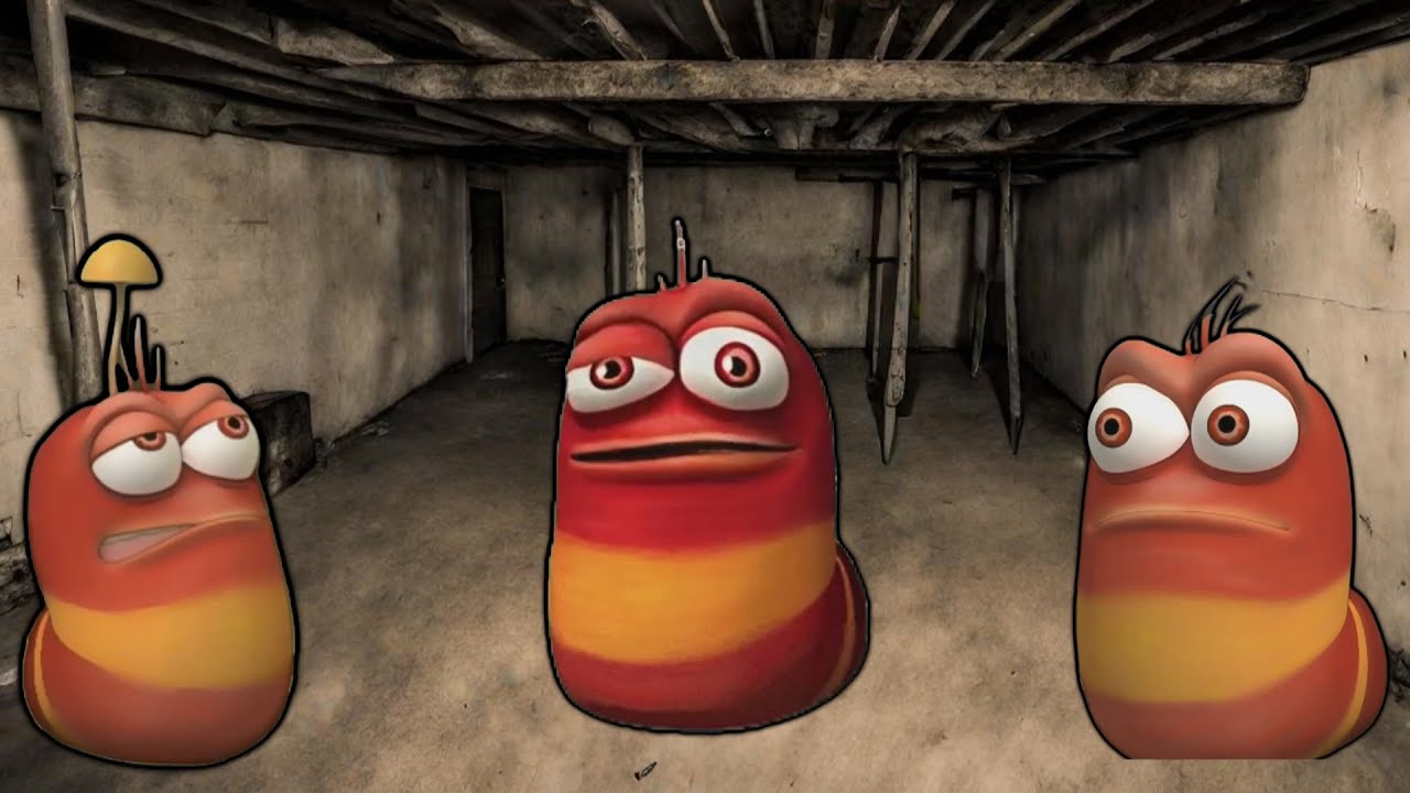 RED LARVA gegagedigedagedago - YouTube