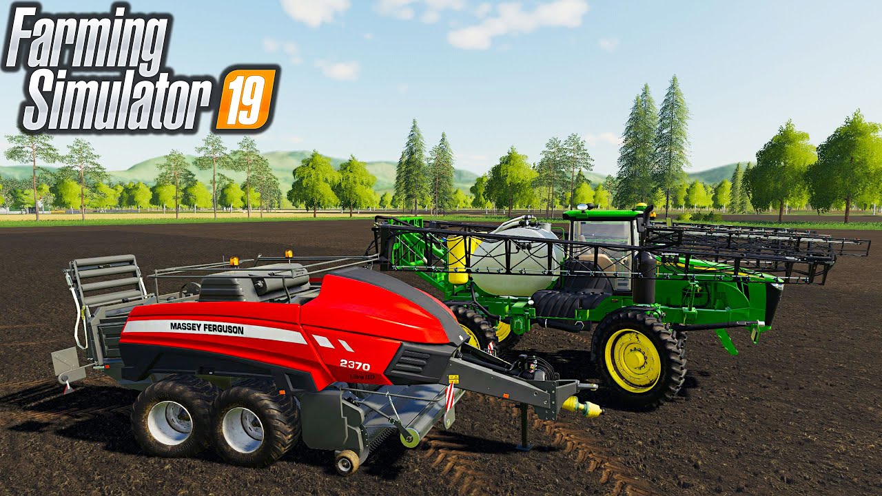 JOHN DEERE 4940 SELF PROPELLED - AGCO HIGH DENSITY BALER - Farming ...