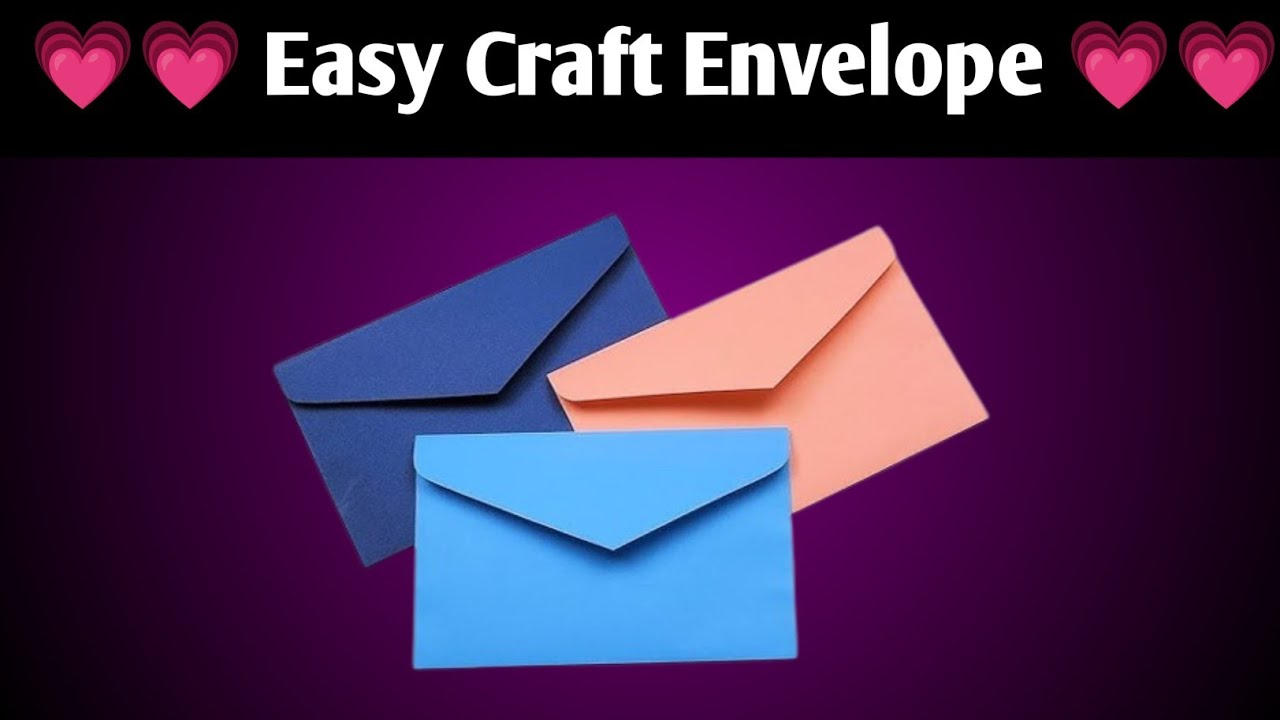 How to Make a paper💌💌 Origami Envelope/Easy Origami Envelope - YouTube