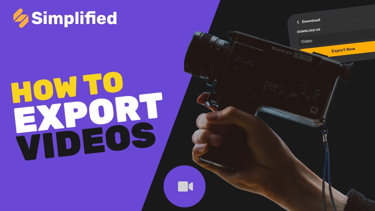 How to export videos - YouTube