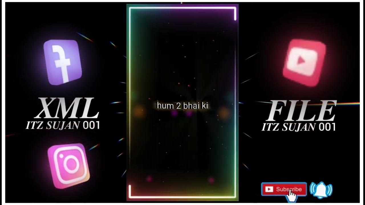 BROTHER ATTITUDE XMLOO ||NEW XML FILE XML FILE ALIGHT MOTION BY @sujanpramanik77 - YouTube