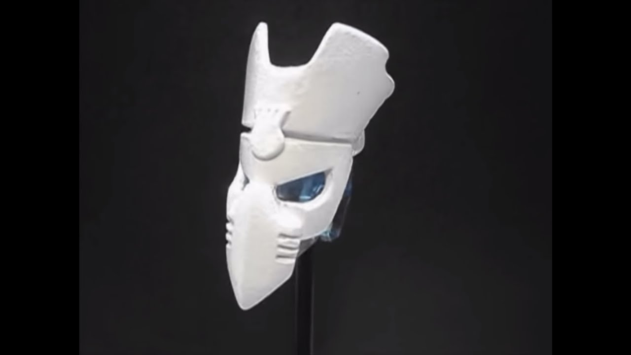 BIONICLE Surel Custom Mask 360º - YouTube