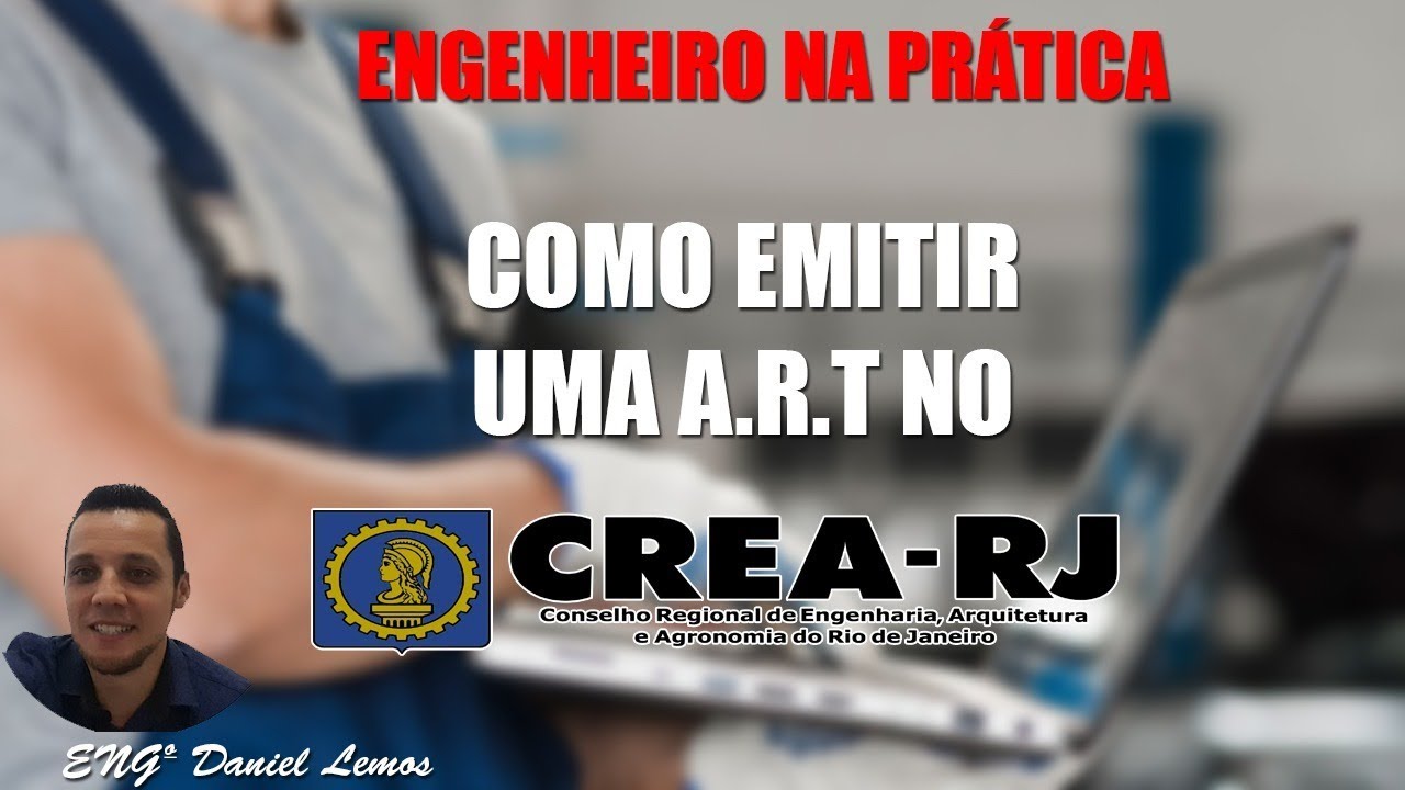 Como Emitir uma ART no CREA-RJ - ATUALIZADO [PASSO A PASSO] - YouTube