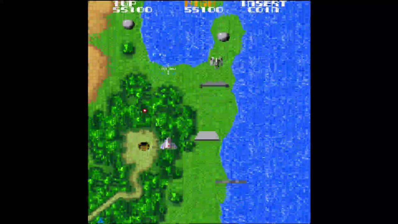 Namco Classic Collection Vol 1 Xevious Arrangement Arcade Game - YouTube