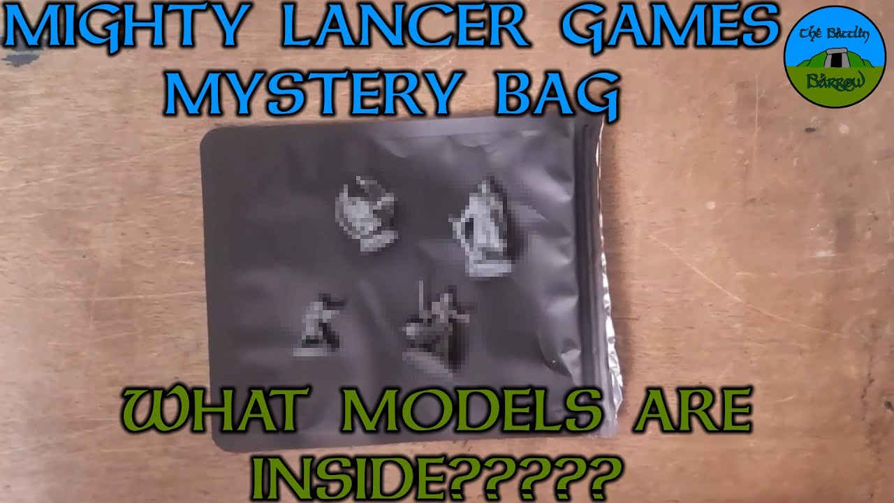 Mystery Miniature Blind Bag from Mighty Lancer Games - March 2023 - YouTube