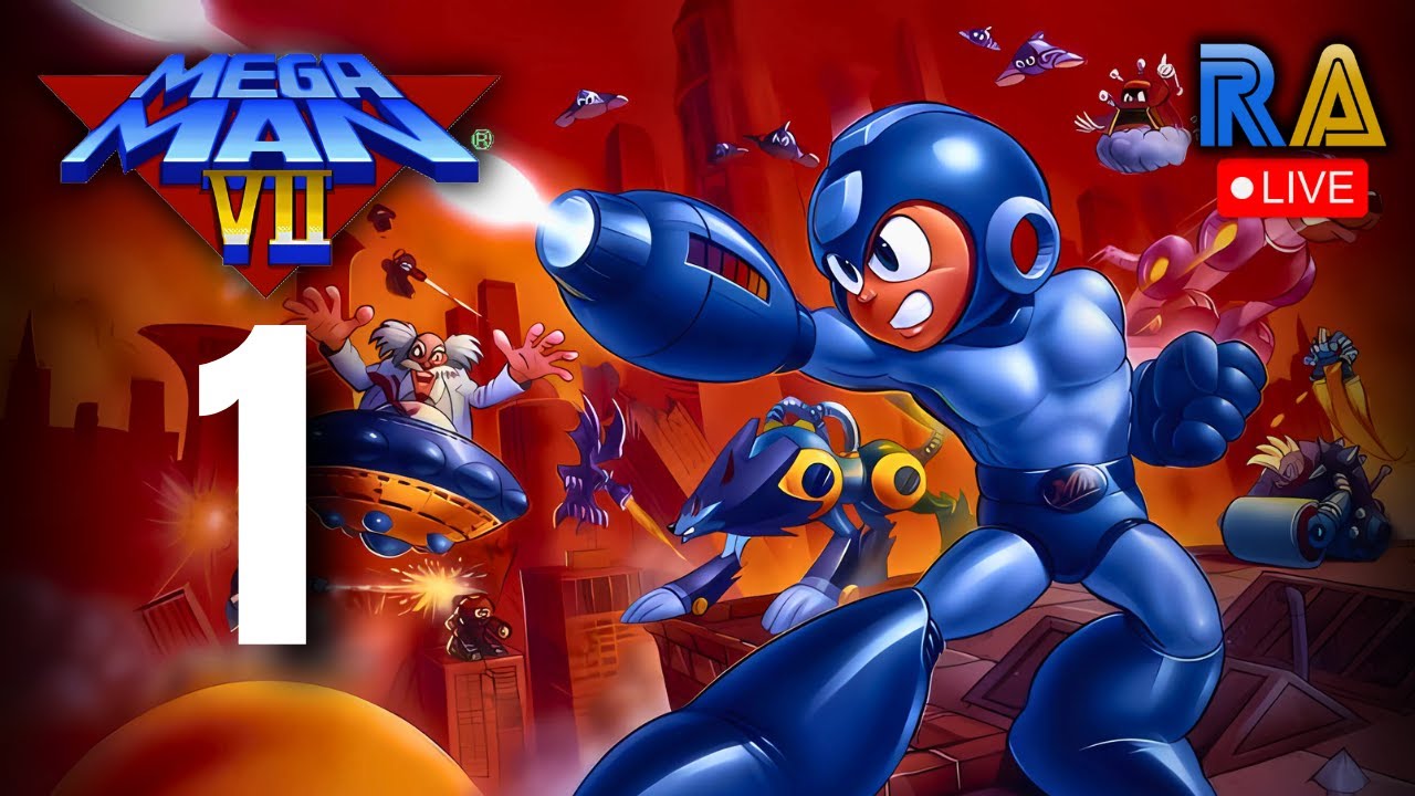 ZERANDO COM TODOS OS ITENS DO JOGO! (RA) | Mega Man 7 (Super Nintendo ...