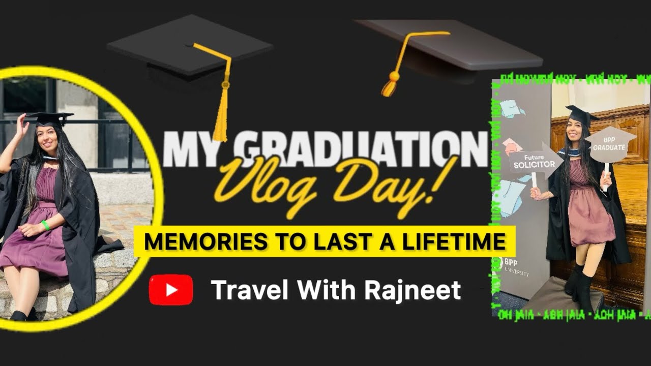 Graduation Ceremony | Proud Moment | Graduation Vlog | BPP University ...