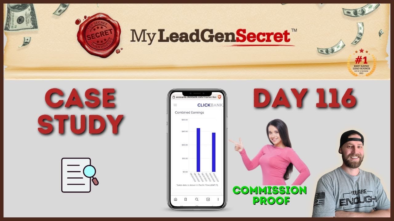*CASE STUDY* Using My Lead Gen Secret To Get CLICKBANK Sales | Day 116 - YouTube