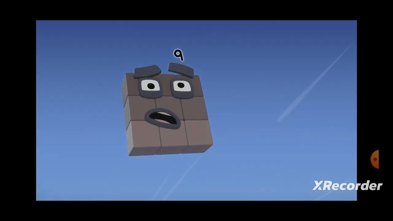 Numberblocks 9 screaming - YouTube
