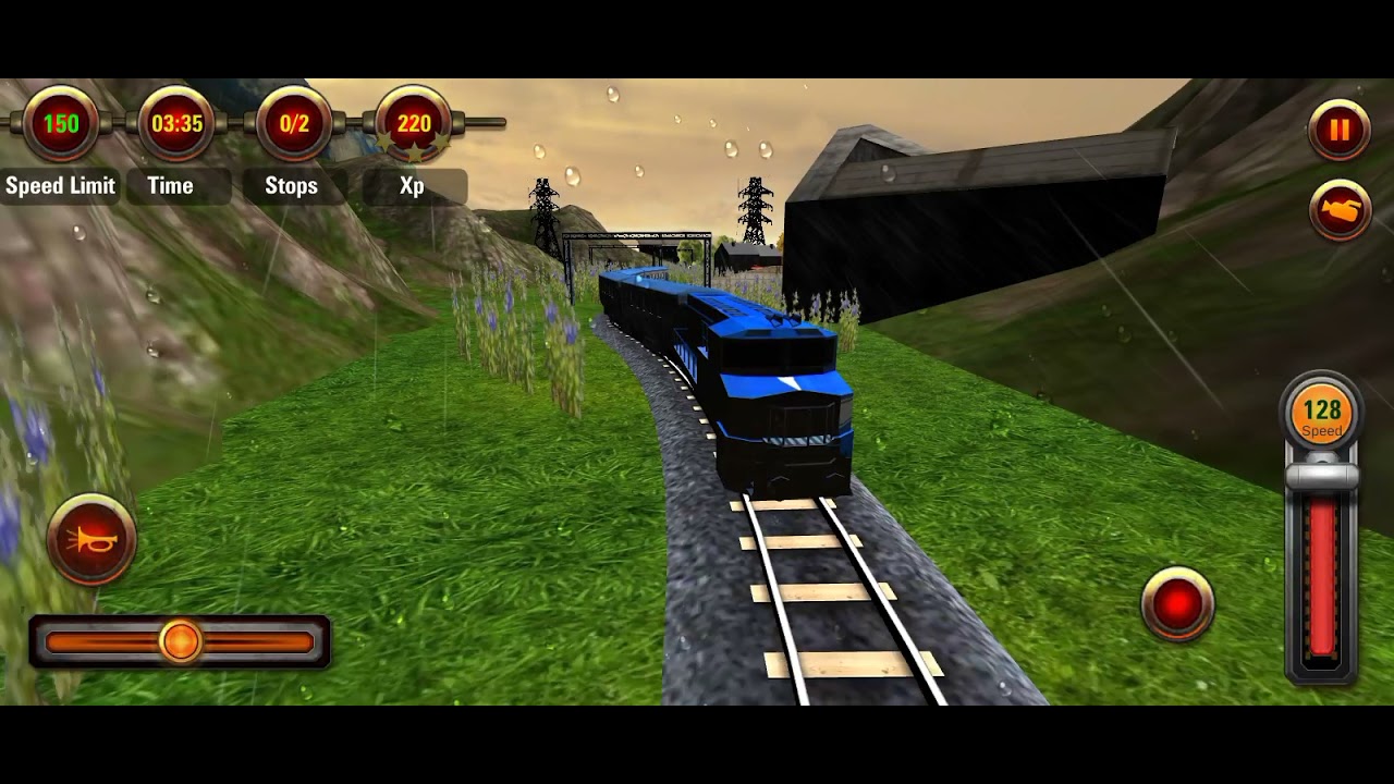 Train Racing 3D Game - YouTube