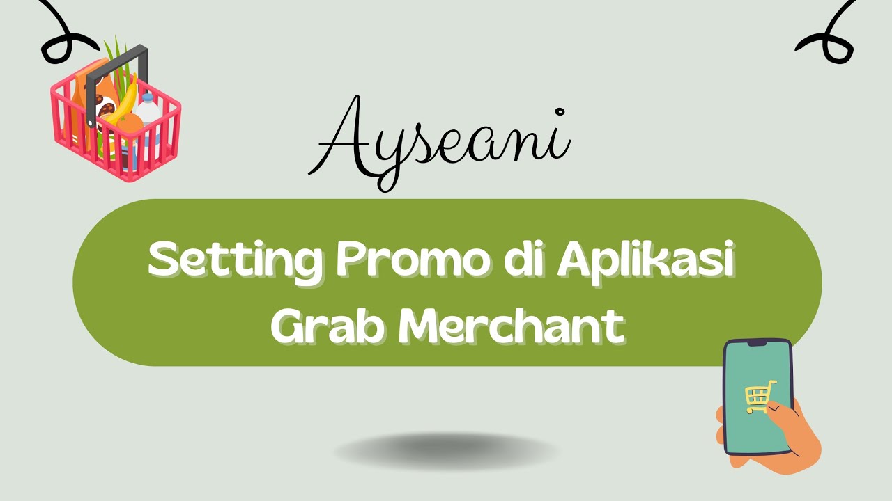 Cara membuat promo / diskon ongkir di aplikasi Grab Merchant Grab Food🍨 ...