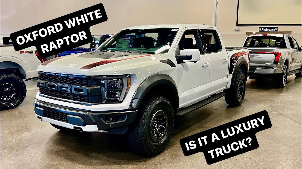 2023 FORD RAPTOR F-150 (OXFORD WHITE) IS IT A LUXURY TRUCK? - YouTube