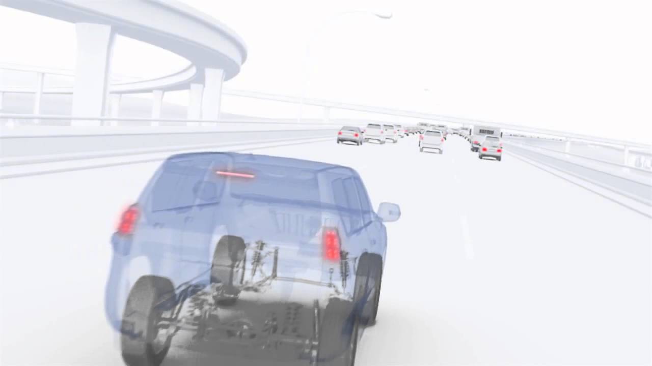 2014 Toyota Land Cruiser Prado Pre crash Safety System - YouTube