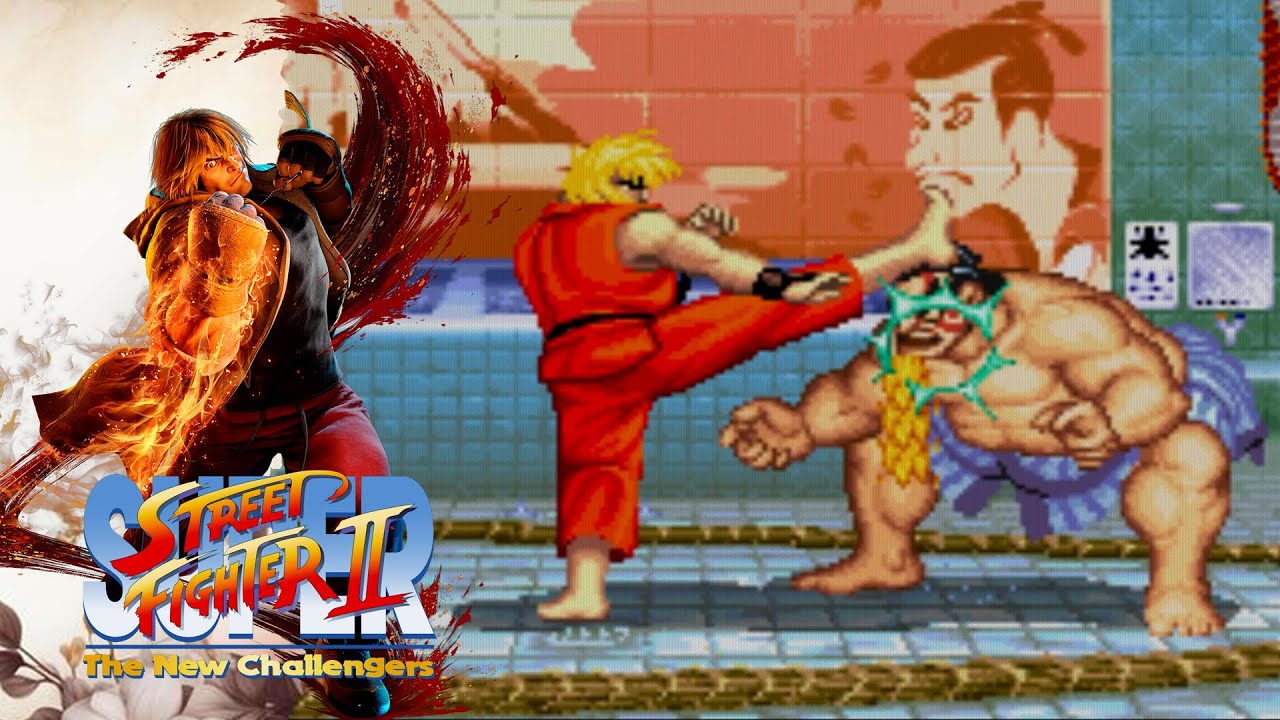 Super Street Fighter II Ken Gameplay – No Commentary Retro Longplay ...