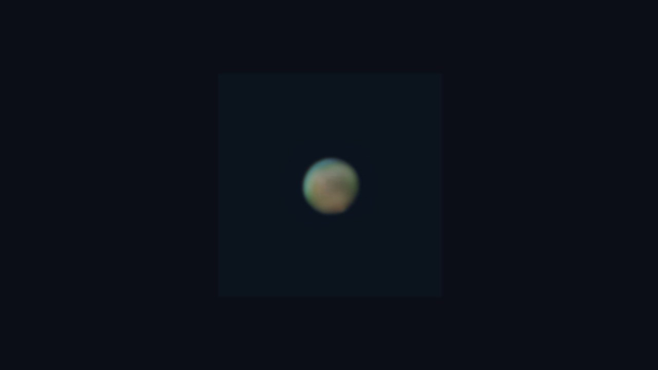 Mars through my 90mm Telescope - YouTube