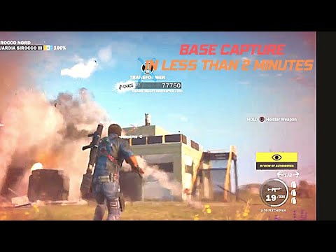 Base Capture In Less Than 2 Minutes - Just Cause 3 🔥 - YouTube