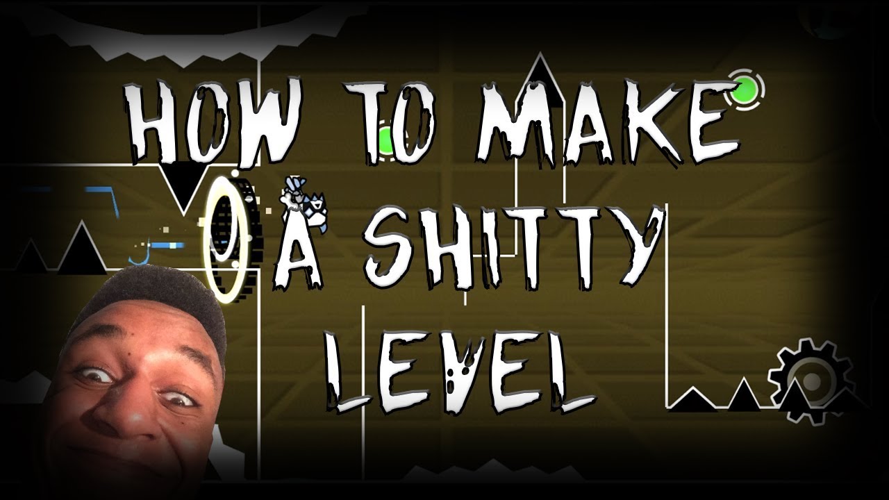 How to make a shitty level in 2 minutes - Geometry Dash - YouTube