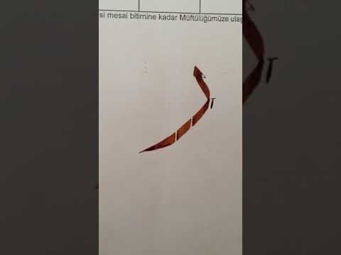 Ra harfi çalışması