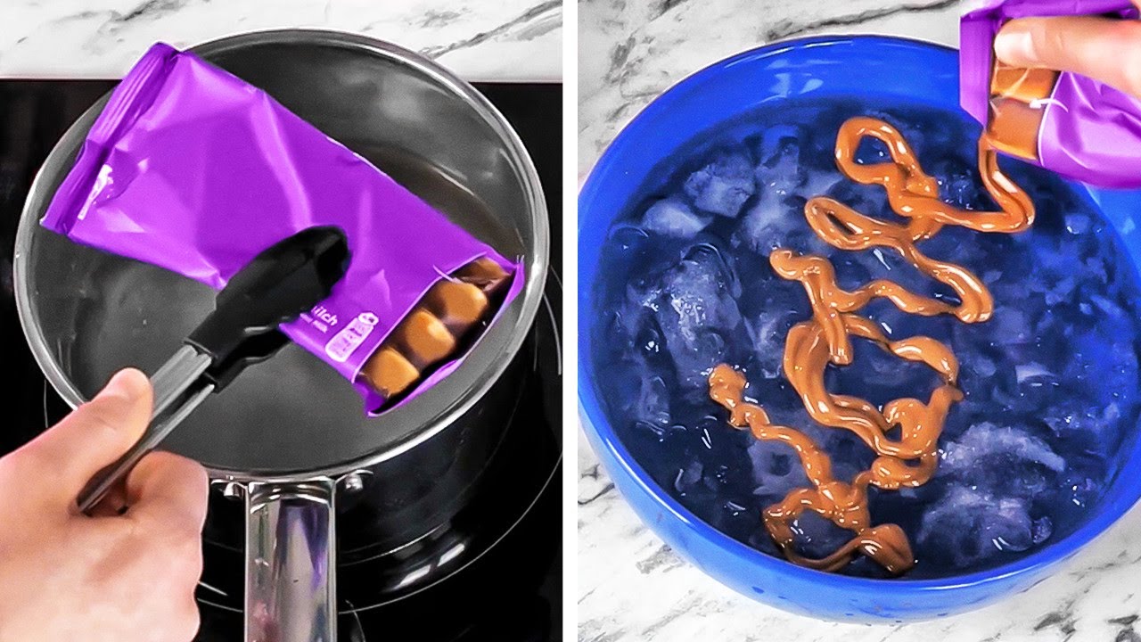 Yummy Chocolate Hacks And Awesome Ways To Decorate Your Desserts - YouTube